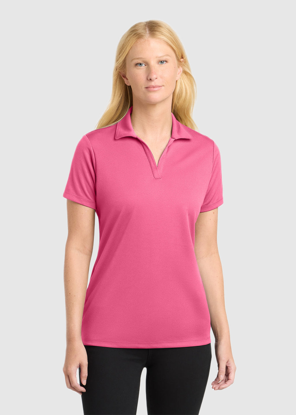 Sport Tek LST640 Ladies PosiCharge RacerMesh Polo