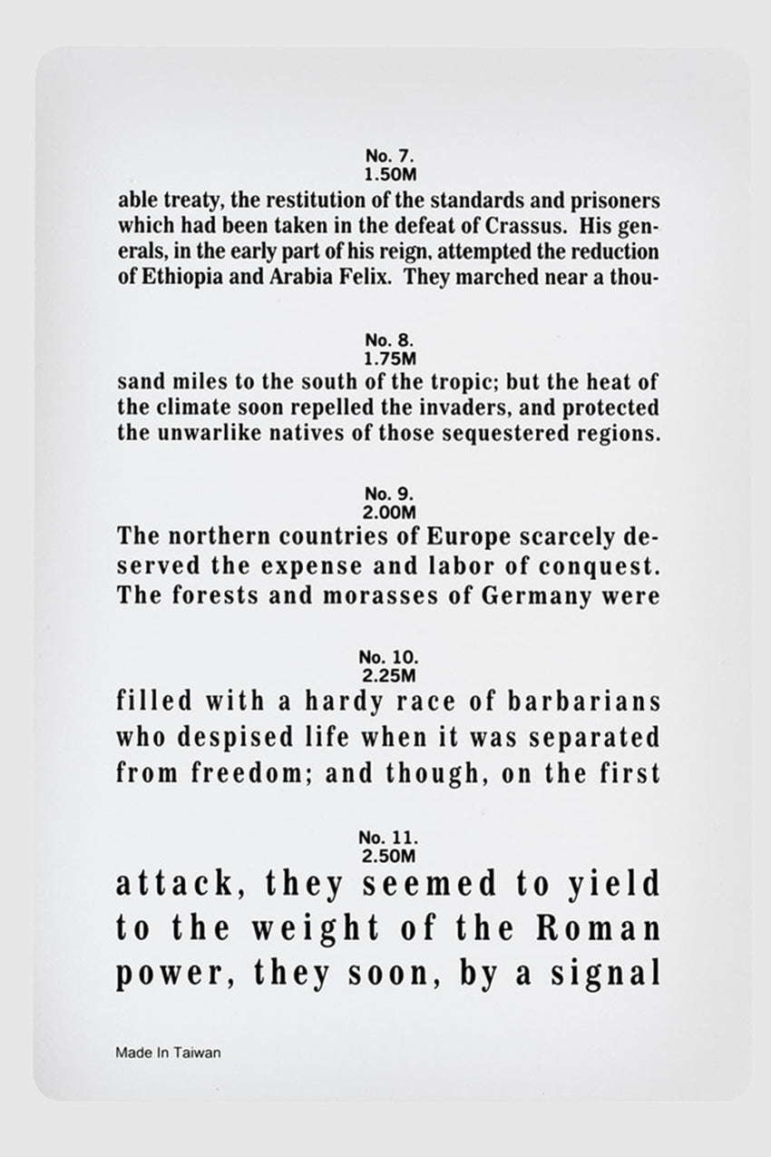 Prestige 32 Unisex Jaeger Eye Chart