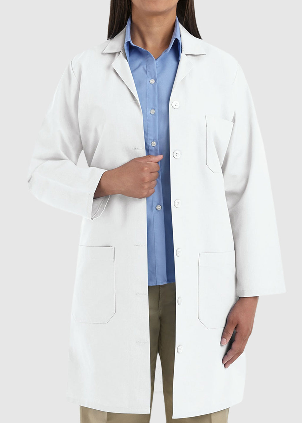 Red Kap Lab Coat - KP13WH White Lab Coat | Pulse Uniform