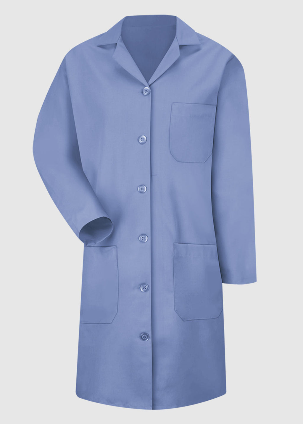 Red Kap Women's Lab Coat - KP13LB 38.25 Inches Light Blue Lab Coat