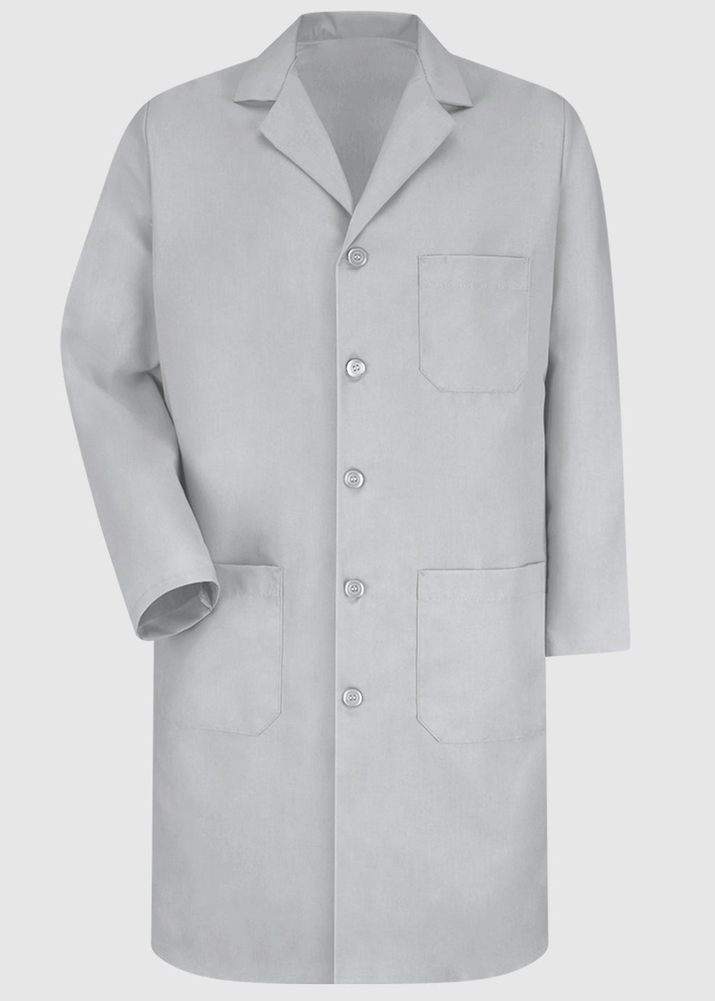 Red Kap KP14GY Lab Coat - Long Lab Coat | Pulse Uniform