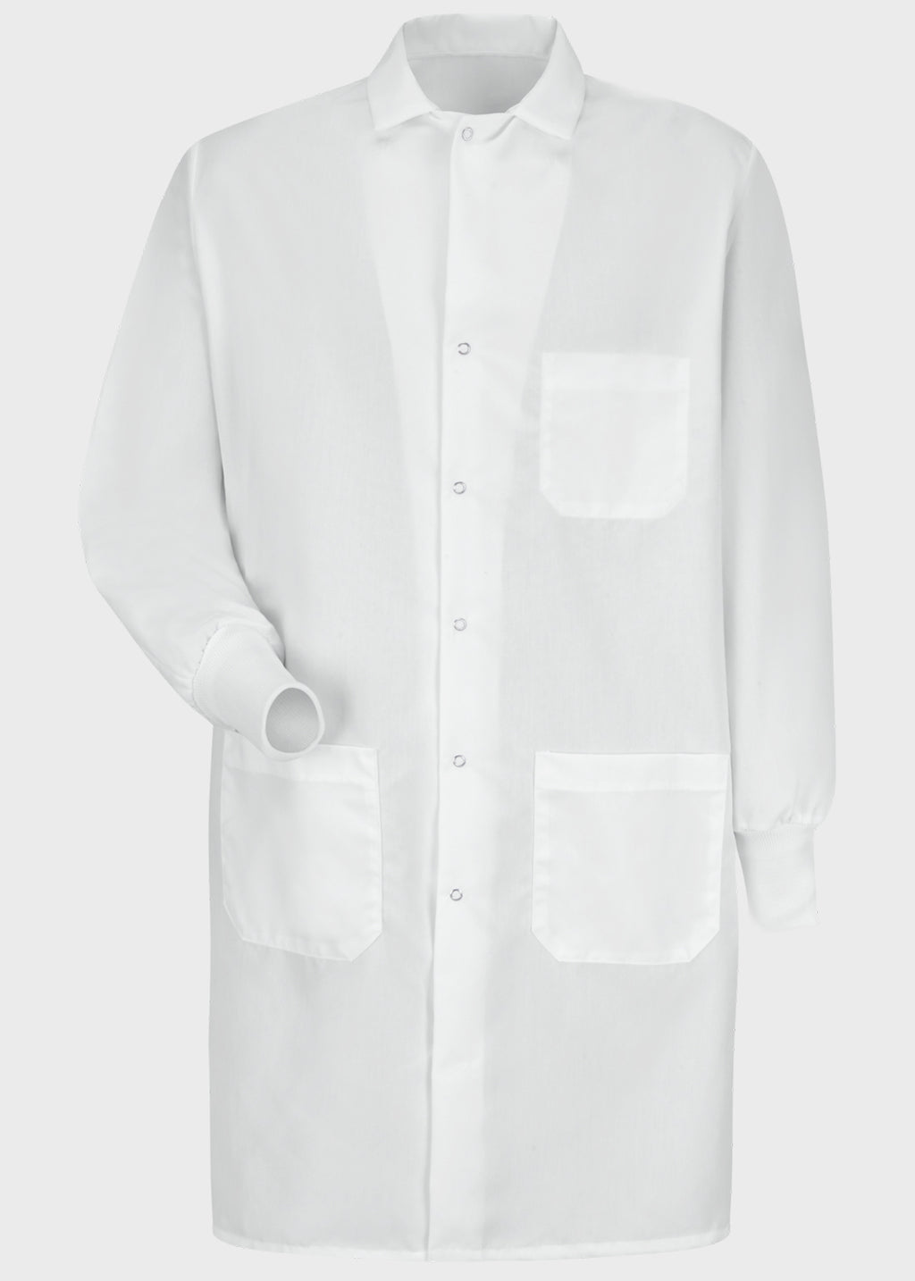 Red Kap Cuffed Lab Coat - KP72 White Coat | Pulse Uniform